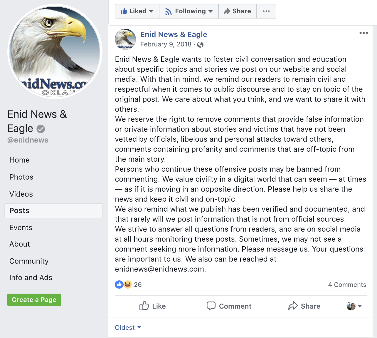 Creating and Sharing Community Guidelines on Facebook - Trusting News