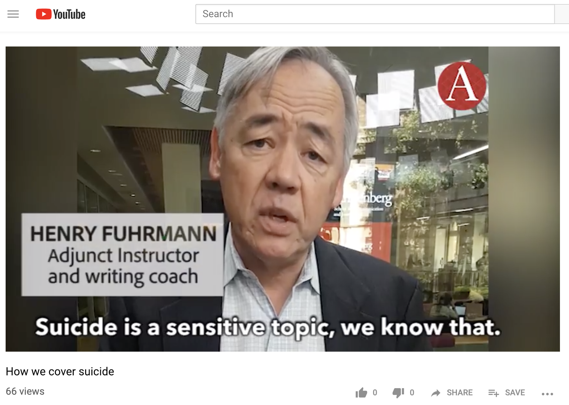 Explaining News Coverage Decisions: Suicides - Trusting News