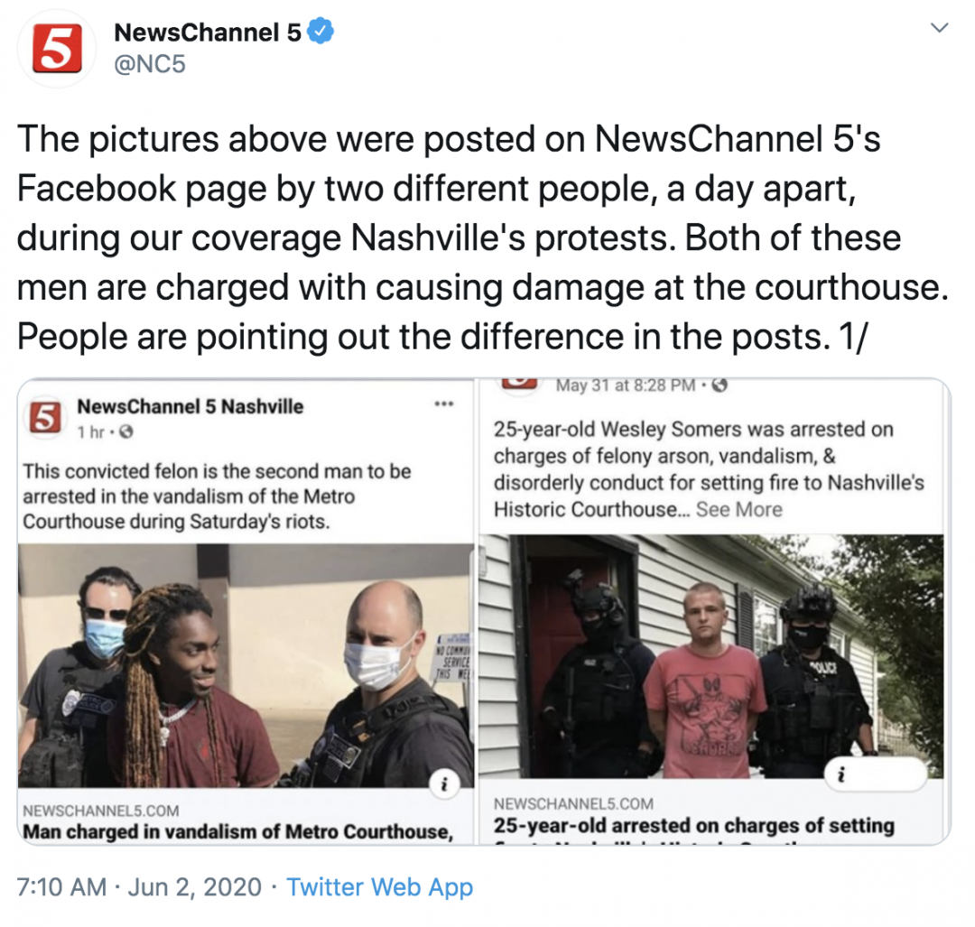 NewsChannel 5 shows transparency admitting bias in Facebook posts ...